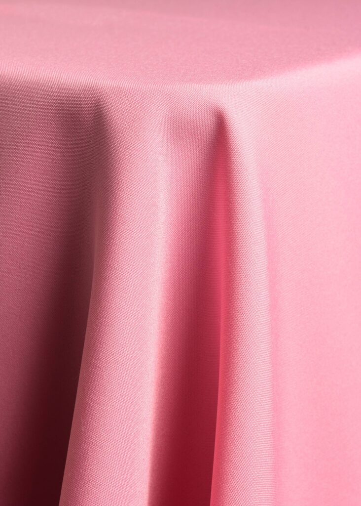 Poly Linen Bubble Gum Pink - Party Rentals San Diego
